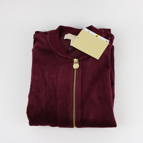 MICHAEL Michael Kors | Jackets & Coats | Michael Kors Velour Bomber ...